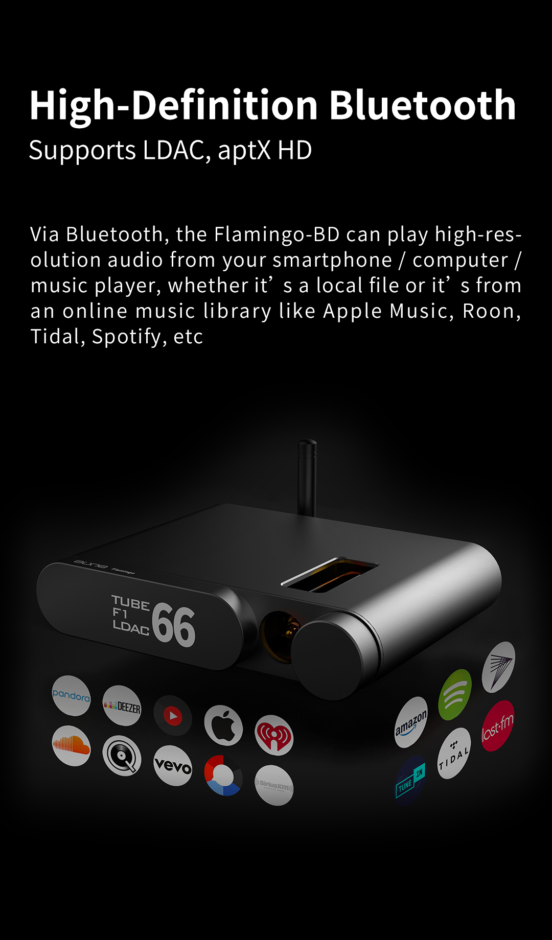 Flamingo BD Tube DAC – Movies at Home – Smart Home & Sound